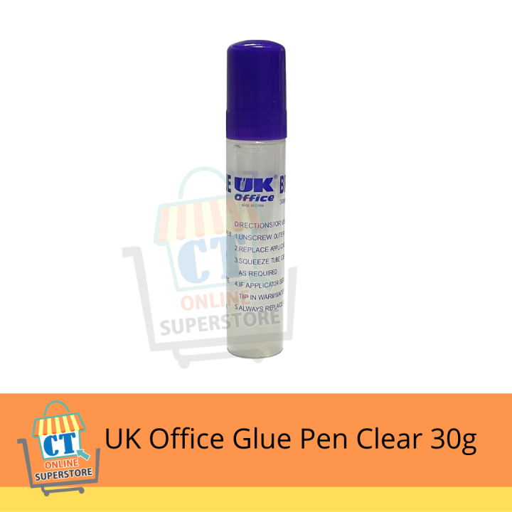 UK Office Glue Pen Clear 30g | Lazada PH