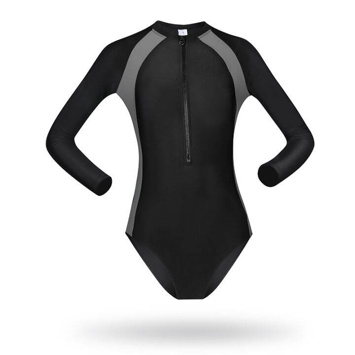 Rashguard Swimsuit One Piece Swimsuit One Piece Swimwear Uv Protect Rashguard Surfing Suit Front