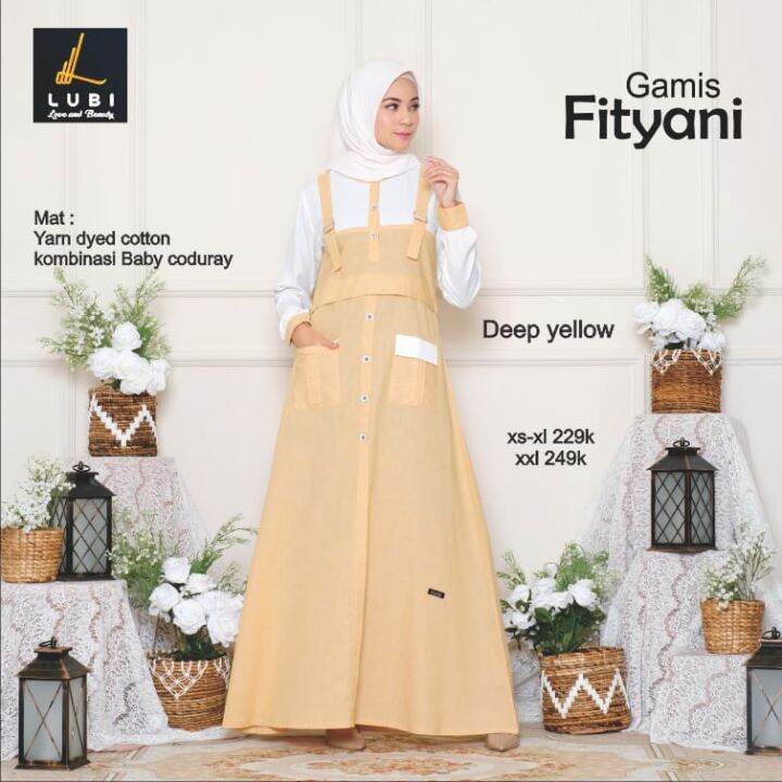 GAMIS FITYANI OVERALL LUBI | Lazada Indonesia