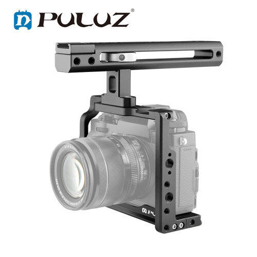 PULUZ Video Camera Cage Filmmaking Rig with Handle for FUJIFILM XT2 ...