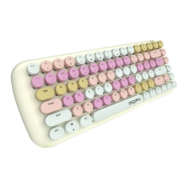 MOFII LUSC ROMI Upgraded Bluetooth Rechargeable Mechanical Keyboard ...