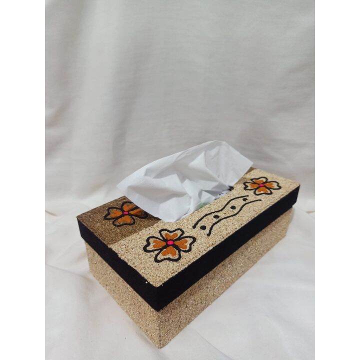 kotak tisu ruang tamu unik dari pasir halus kualitas super | Lazada ...