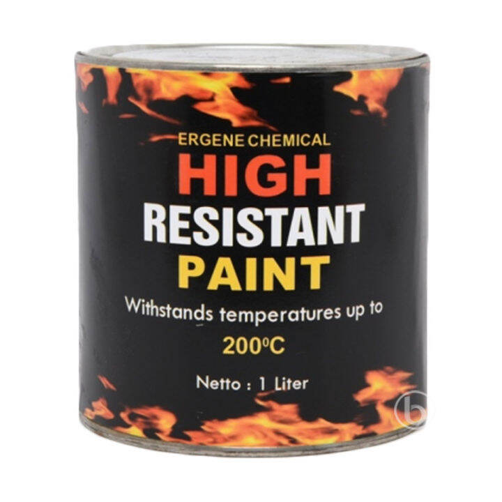 Cat High Temp - 200 Derajat Celsius - 1 Liter - Heat Resistant Paint ...