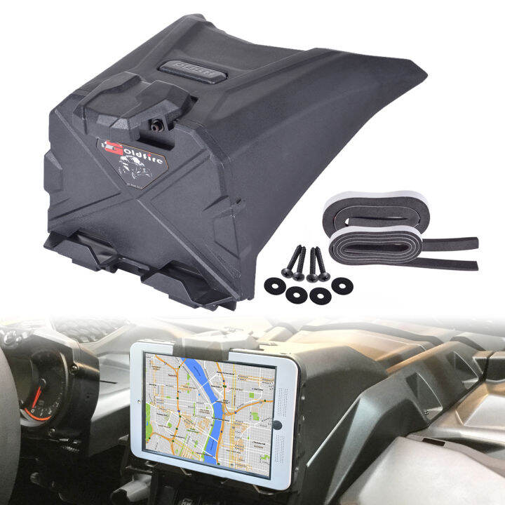 UTV Accessories Electric Device Tablet Holder GPS Mount Fits For Can Am ...