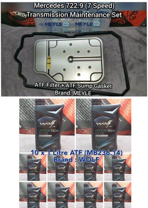 Mercedes Benz W203 W204 W211 W212 W221 R172 C207 A207 with 722.9 Gearbox (7 Speed / 7G) Complete ...