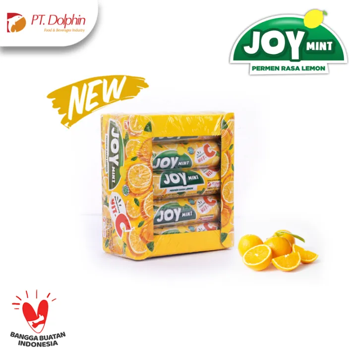 Joymint VIT - C 25 g - Permen rasa lemon bervitamin C NEW | Lazada ...