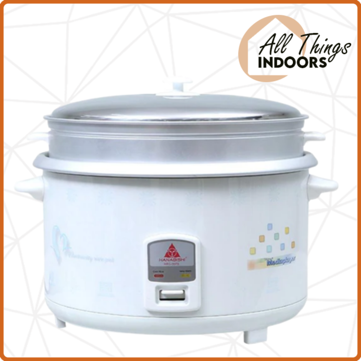 Hanabishi Rice Cooker With Steamer 30 Cups hhrc56f | Lazada PH