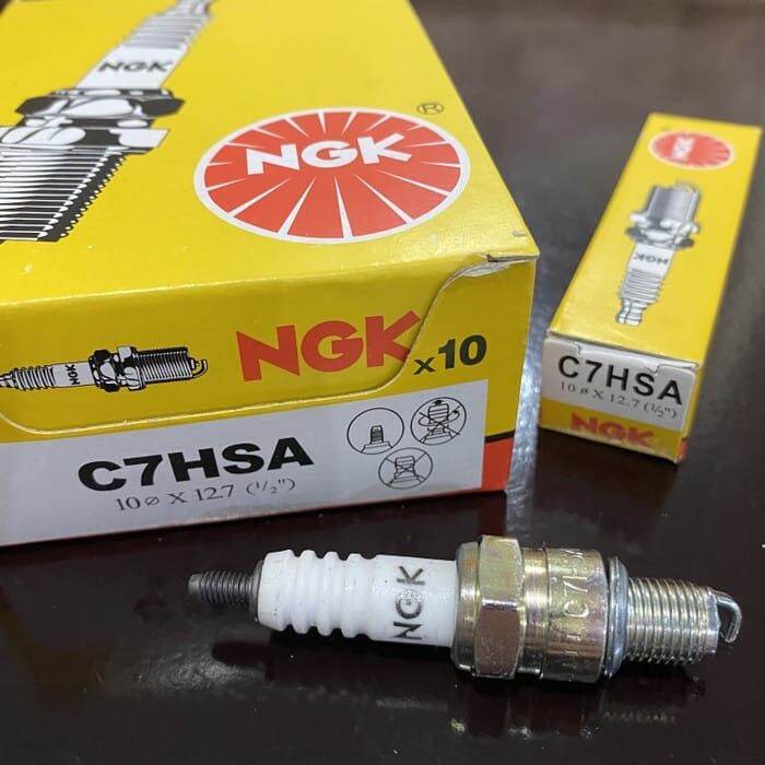 Busi Motor NGK C7 C7HSA GRAND, PRIMA, STAR, C800, REVO, SUPRA, SUPRA ...