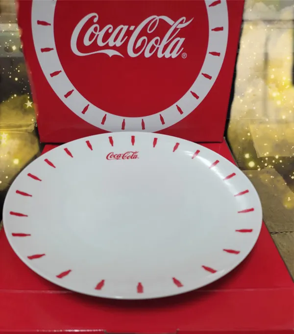 Limited Edition Coca-Cola Ceramic Plates 10.5 inch | Lazada