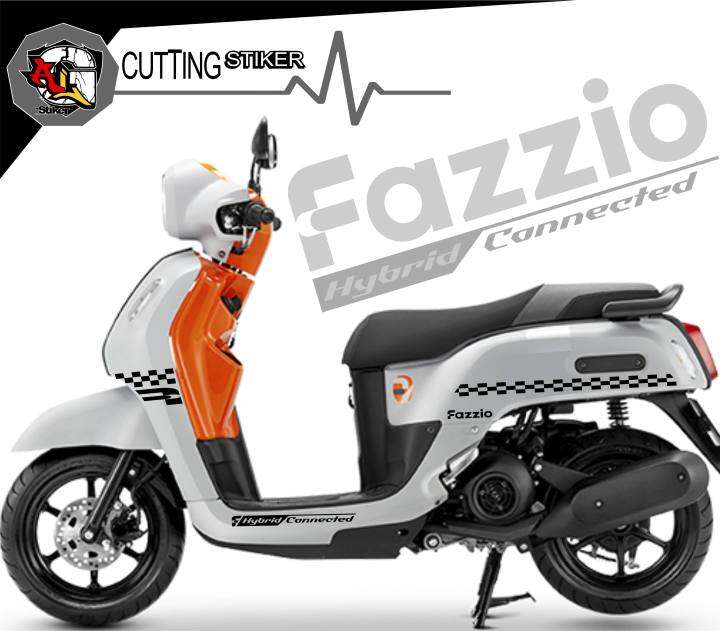 CUTTING STICKER/SC.116/STRIPING FAZZIO SIMPEL/STRIPING LIS CATUR/STIKER ...