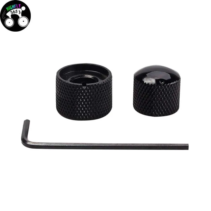 Concentric Dual Knob Dome Potentiometer Cap สำหรับกีตาร์ไฟฟ้า Tone ...