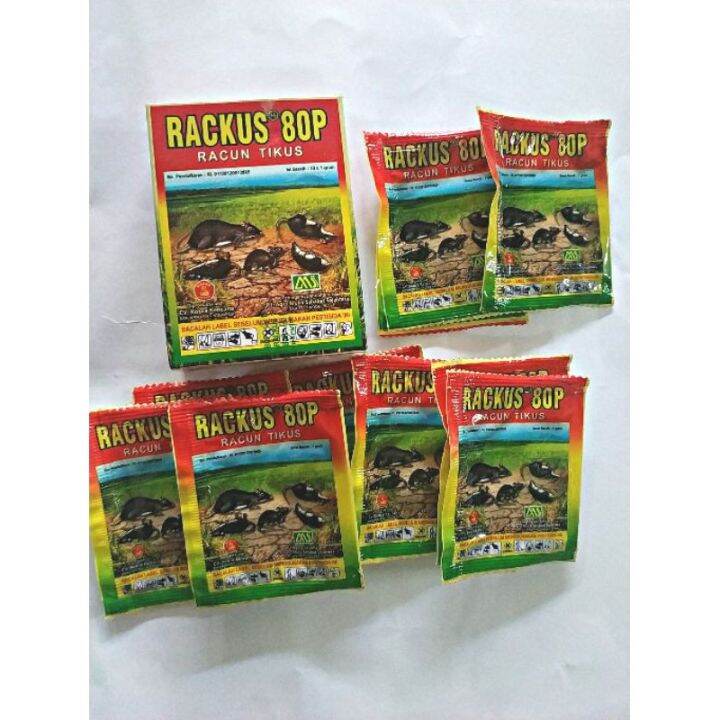 RACUN TIKUS SERBUK CAP RAKUS 10pcs / Perangkap Tikus | Lazada Indonesia