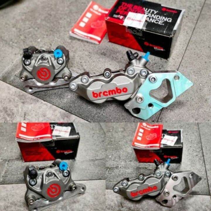 paket kaliper brembo depan belakang termasuk bracket pcx 150 nmax 155 | Lazada Indonesia