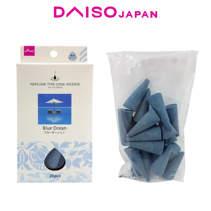 Daiso Blue Ocean Perfume Type Cone Incense | Lazada PH