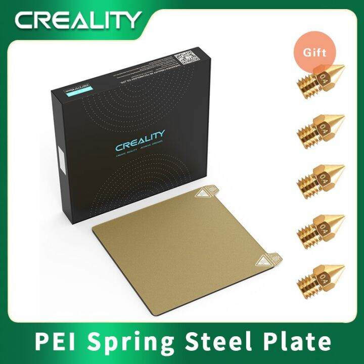 CREALITY PEI Flexi Steel Magnetic Build Plate 235*235Mm For Ender 3 S1 Pro/Ender 3/5 Series 3D ...