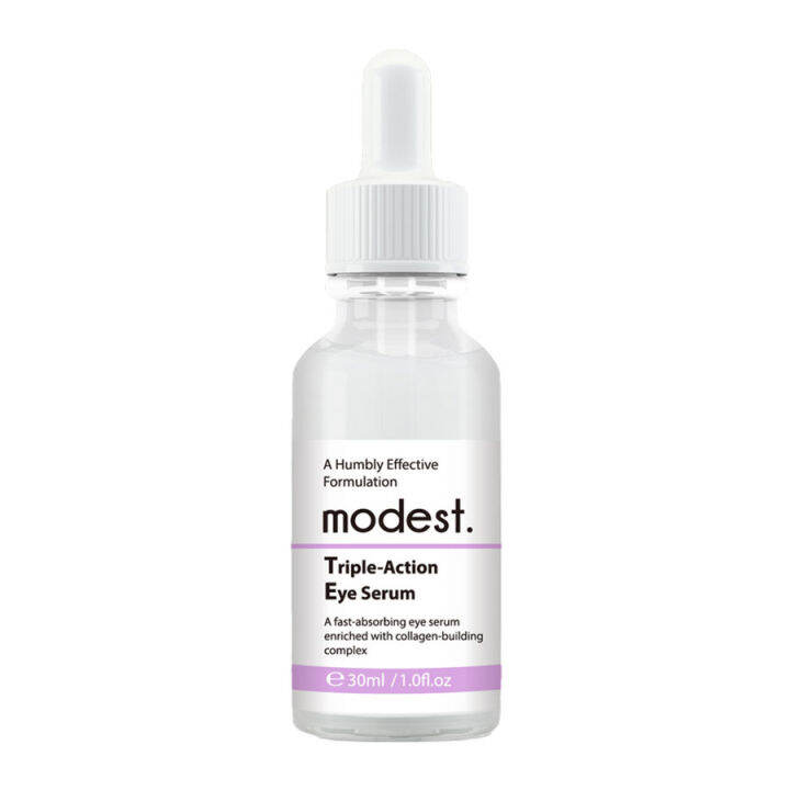 modest. Skincare Triple-Action Eye Serum | Lazada PH
