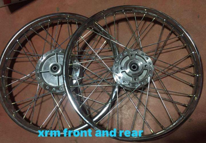 RIM SET XRM/WAVE(DISC FRONT)(STEEL RIM)(TAKASAGO RAYUS) | Lazada PH