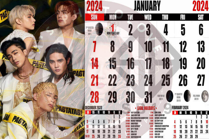 SB19 CALENDAR 2024 | Lazada PH