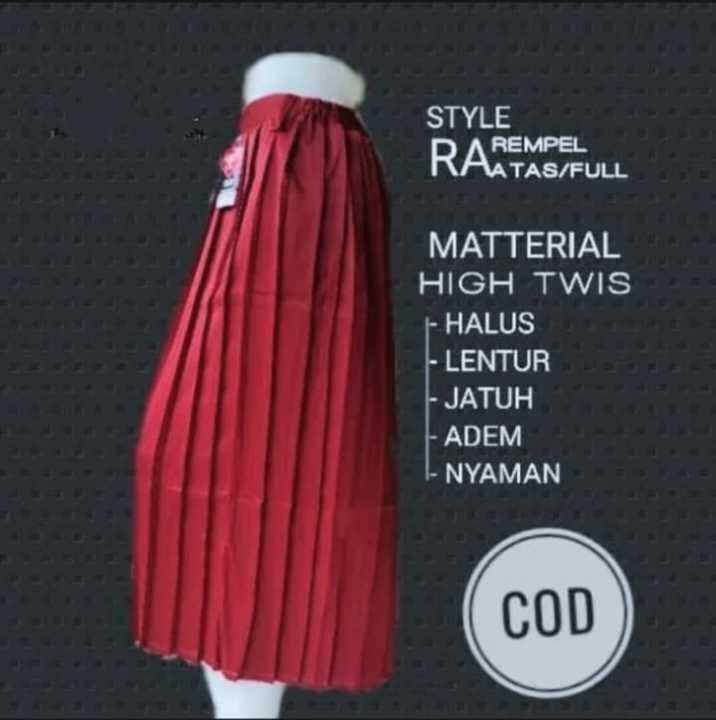 ROK MERAH PANJANG REMPEL SEKOLAH SD -MI TERBARU NEW 2023 | Lazada Indonesia