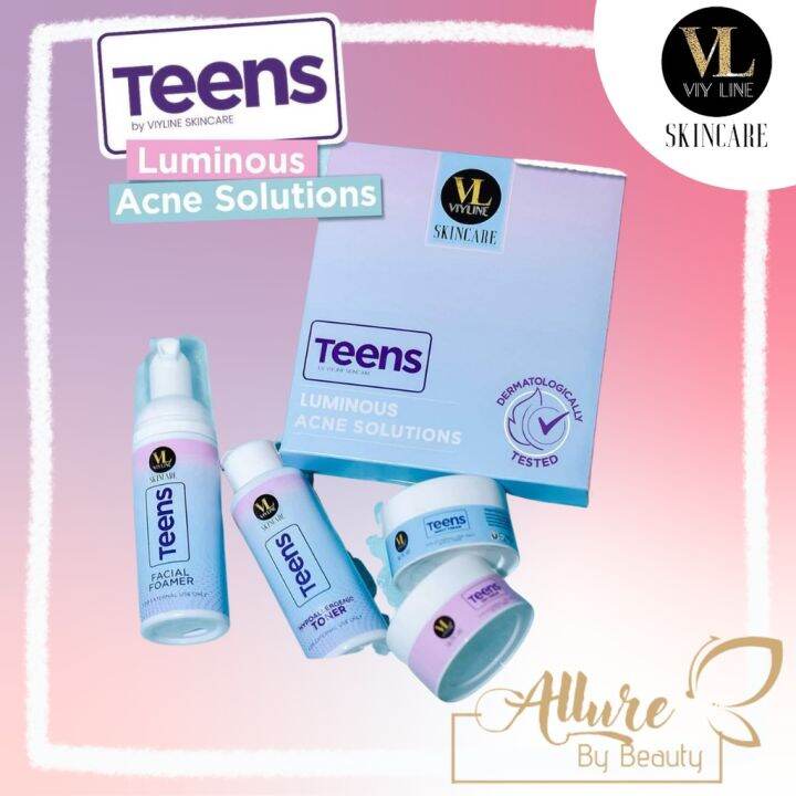 VIYLine Skincare Luminous Acne Solutions Teen Edition | Lazada PH