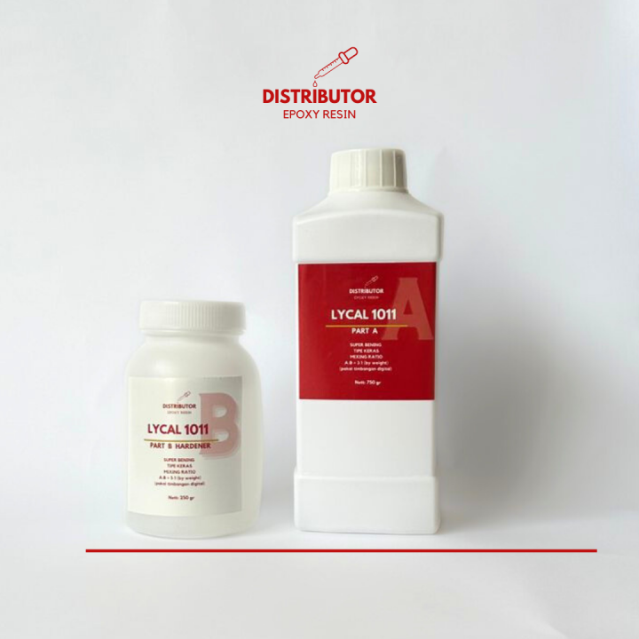 Resin bening Lycal keras - Lycal 1011 - 1 kg | Lazada Indonesia