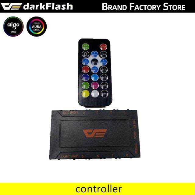 Darkflash CF11 PRO Computer PC Case RGB Fan Clear Frame AURA SYNC ...