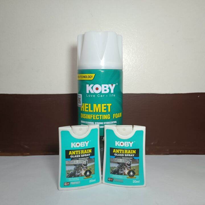 Koby Disinfecting Helmet with Anti Fog and Anti Rain | Lazada PH