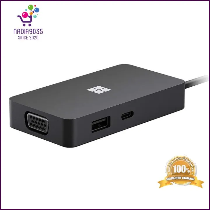 มาแล้วอย่าช้า-- MICROSOFT USB TYPE C MULTIPORT ADAPTER (อุปกรณ์แปลงสัญญาณ) USB-C TRAVEL HUB (SWV ...