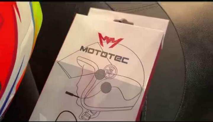 Mototec MT-HB1 Helmet Bluetooth Headset หูฟังไร้สาย หูฟังบลูทูธติด ...