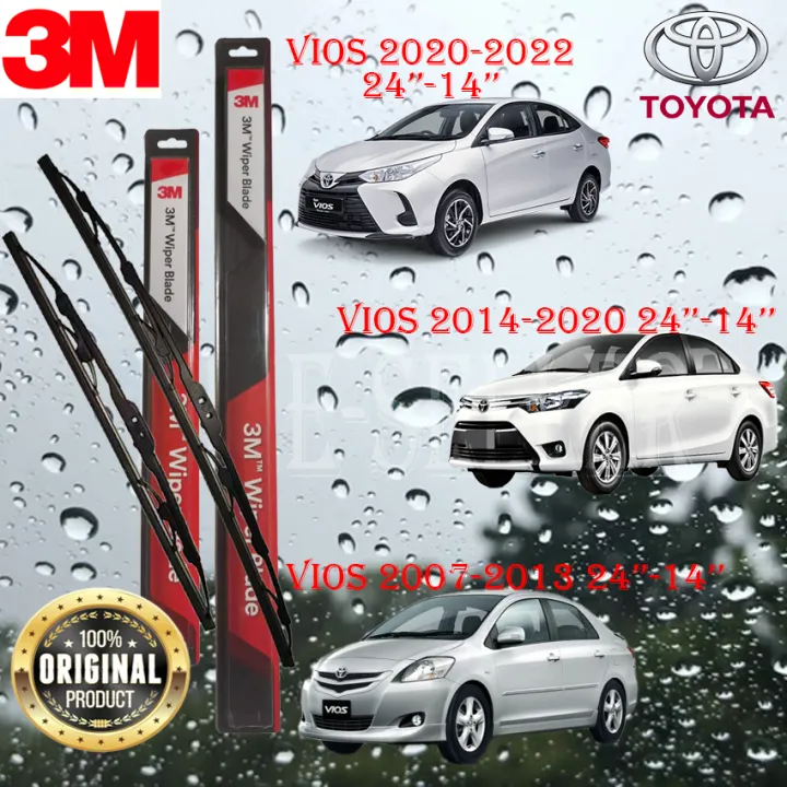 3M Wiper blade (Original) Toyota Vios 24''&14'' | Lazada