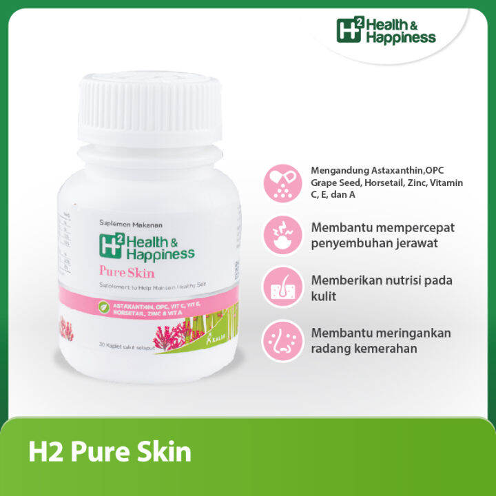 H2 Pure Skin 30 Kapsul | Lazada Indonesia
