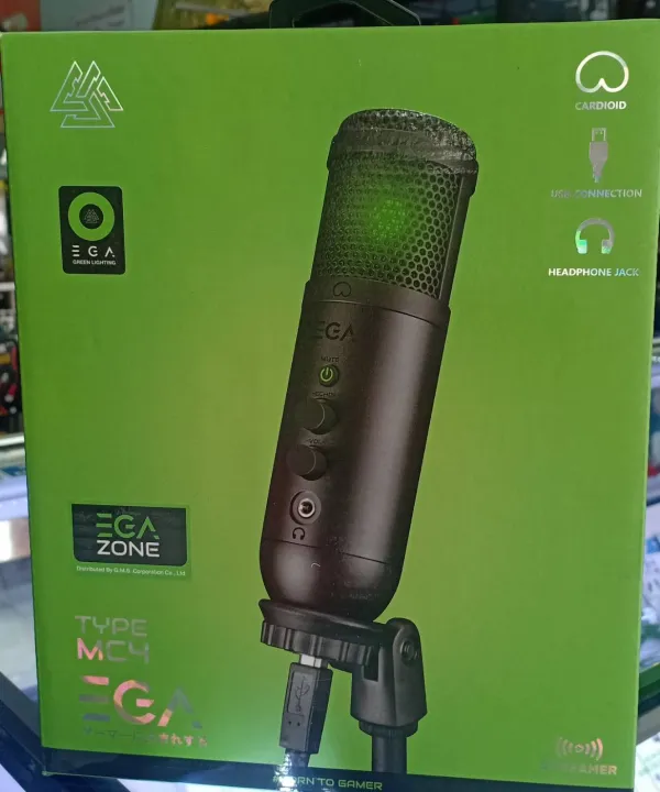 EGA TYPE MC4 Microphone Condenser 48kHz 16bit ไมค์โครสำหรับ Streamer ...