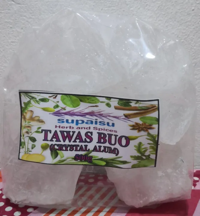 Tawas Buo (Crystal Alum) - 500g | Lazada PH