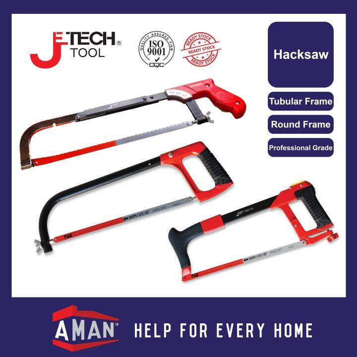JETECH 12 inch Hacksaw With Blade Hacksaw Heavy Duty Hack Saw Hand Saw ...