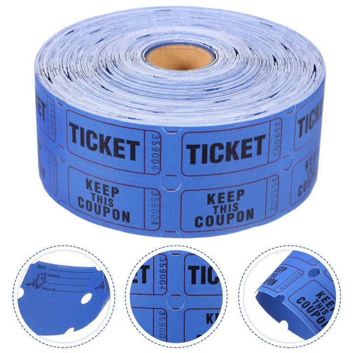 Eshopdeal Voucher Raffle Ticket Paper Auctions Tickets Event Game ...