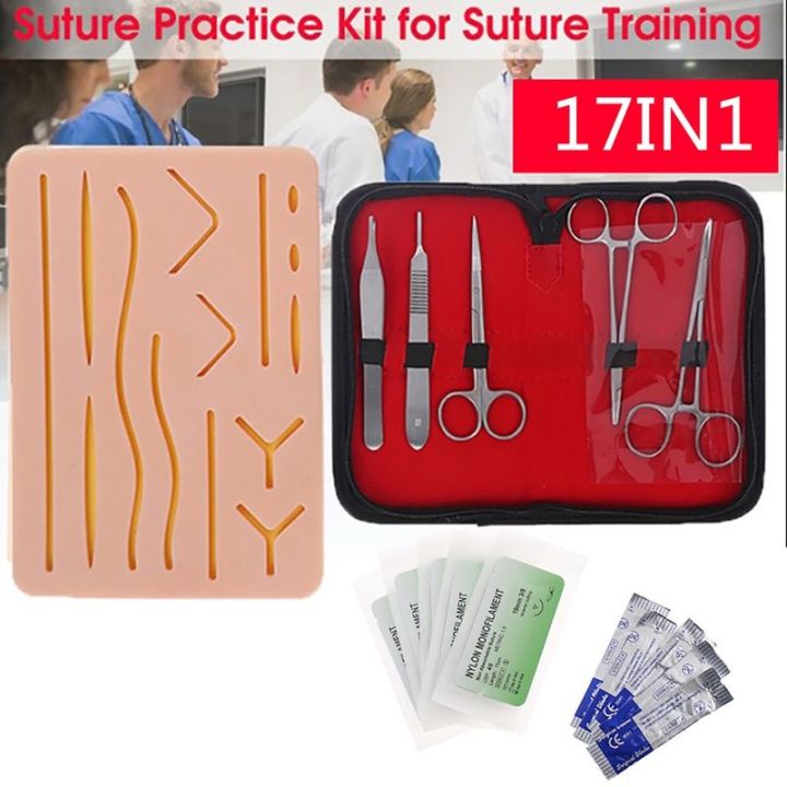 Surgical suture training kit skin suture practice model suture teaching ...