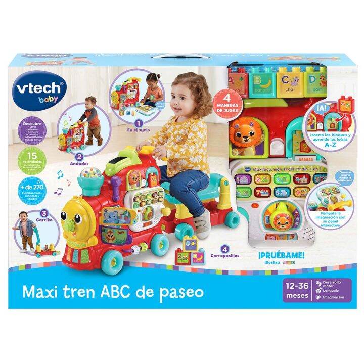 Vtech 4-In-1 Alphabet Train รถไฟเสริมพัฒนาการ | Lazada.co.th