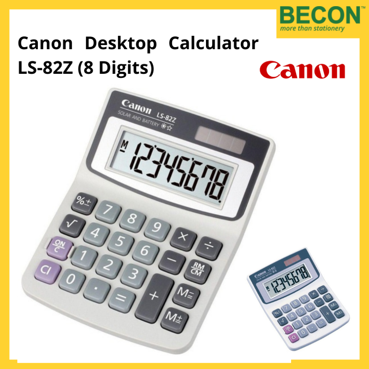 Canon Desktop Calculator LS-82Z (8 Digits) | Lazada