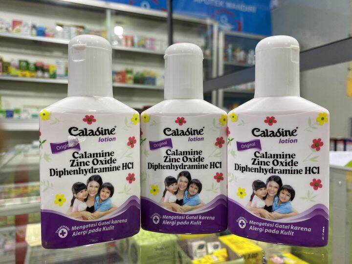 Caladine lotion obat gatal biang keringat, gigitan serangga, anti ...