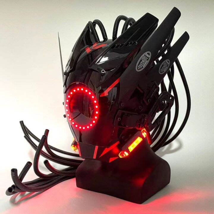 Props mechanical performances photography co cyberpunk masks internet ...