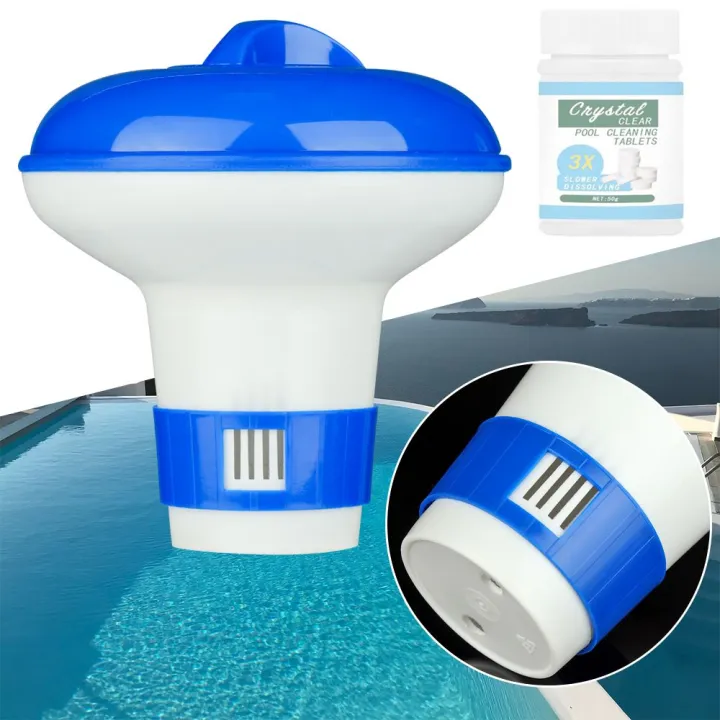 BK6H Automatic Tap Spa Pill Swimming Pool Chemical Dispenser Chlorine ...