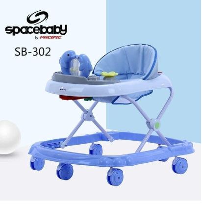 Baby Walker Space Baby 302 Music Toys & Ketinggian bisa di Stel / Mirip ...