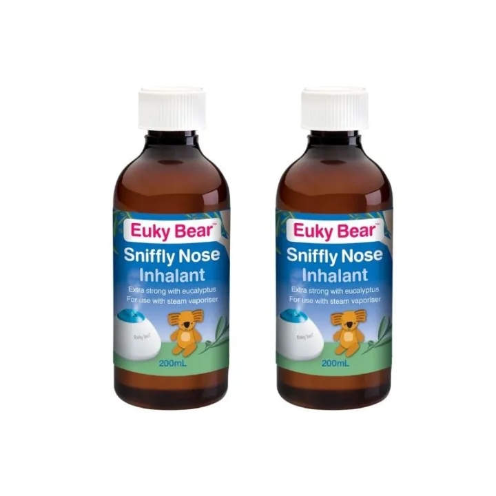 Euky Bear Sniffly Nose Inhalant (200ml x 2 bottles) | Lazada PH