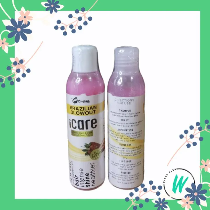 iCare Brazilian Blowout with Collagen and Argan Oil - GSkin | Lazada PH