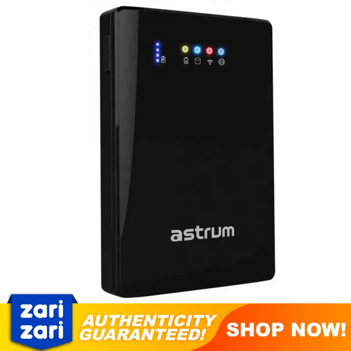 Astrum EN500 2.5" Wifi HDD Enclosure Built-in Wifi Router Powerbank ...