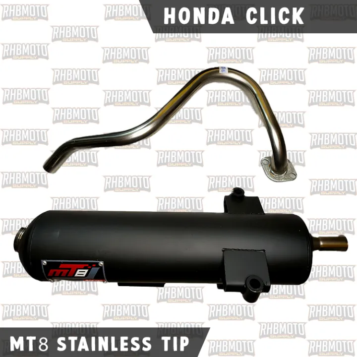 MT8 Stainless Tip Honda Click pipe | Lazada PH