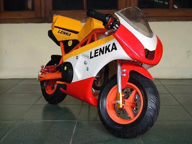 Motor Mini GP Racing Lenka GPR Mesin Tarik 50cc 2tak | Lazada Indonesia