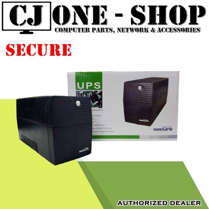 Secure UPS 650VA and 1000va with AVR System | Lazada PH