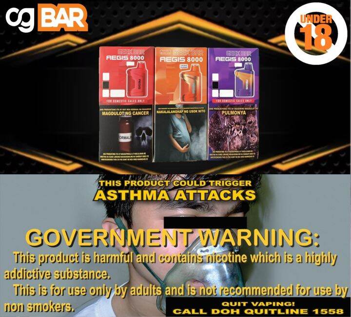 GEEK BAR 8000 Dispo Pod Original | Lazada PH