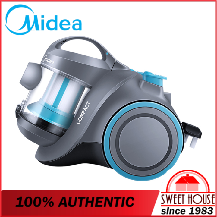 Midea 1000W Bagless Vacuum Cleaner MVC-V12K-GR with HEPA Filter Strong ...